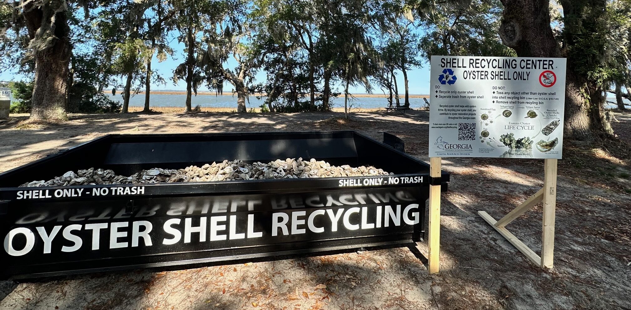 Event's Oyster Shells Donated to Recycling Program - St. Simons Land Trust